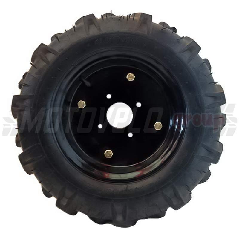 Колесо на Мотоблок 4.00-10 "DM" (красный Диск) — Купить Недорого на ...