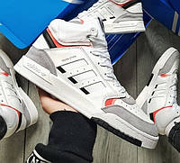Купить Adidas Drop Step White High кожаные мужские кроссовки Адидас из ...