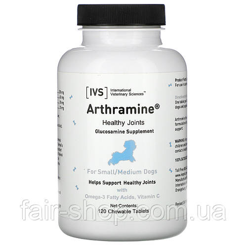 International Veterinary Sciences, Arthramine, добавка с глюкозамином ...