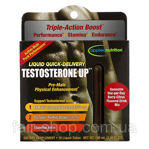 Купить Appliednutrition, Liquid Quick-Delivery Testosterone Up, ягодный ...