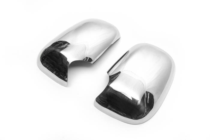 Накладки на зеркала (2 шт, нерж.) Ford Transit 1991-2000 гг. TSR ...