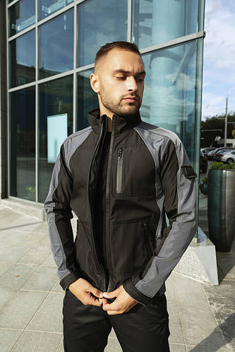 Intruder SoftShell Light 'iForce' серая, цена 579 грн — Prom.ua (ID#1584582243)