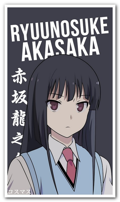 Рюноскэ Акасака Ryuunosuke Akasaka - Постер Аниме — Купить Недорого на Bigl.ua (1584819017)