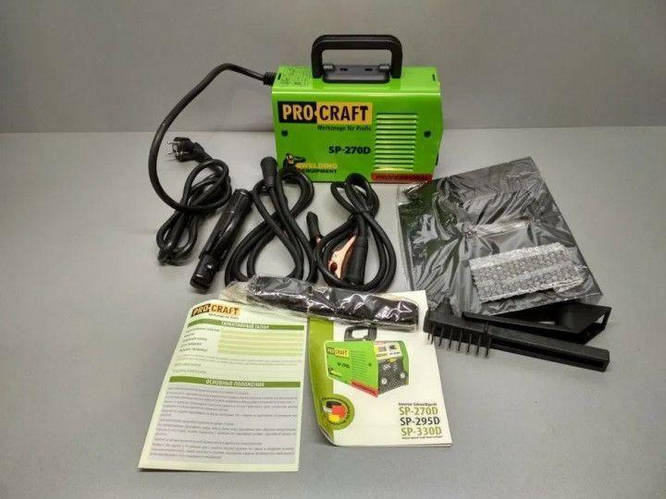 Купить Инверторный cварочный аппарат Procraft SP-270D, цена 1429 ₴ — Prom.ua (ID#1584832204)