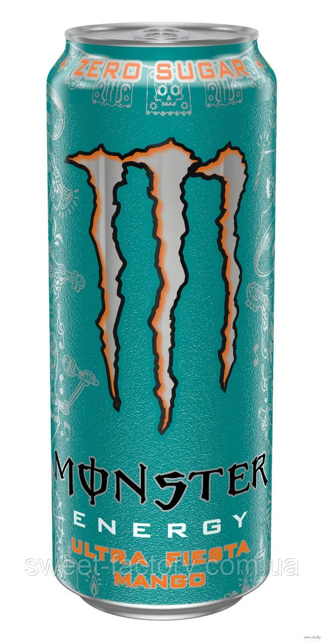 Енергетик Monster Energy Ultra Fiesta Mango Zero 500 ml: продаж, ціна у ...