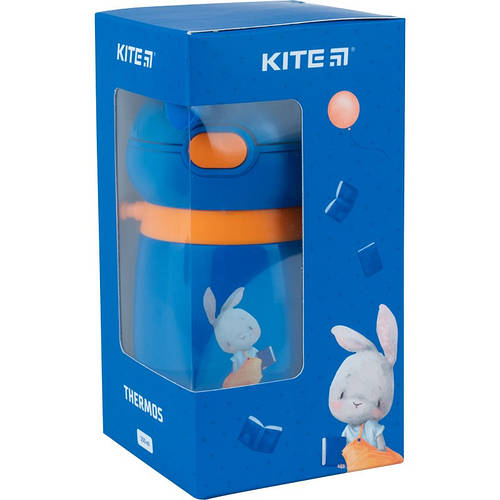 Купить Термос KITE Rabbit 350мл, блакитний, цена 447.50 грн — Prom.ua ...