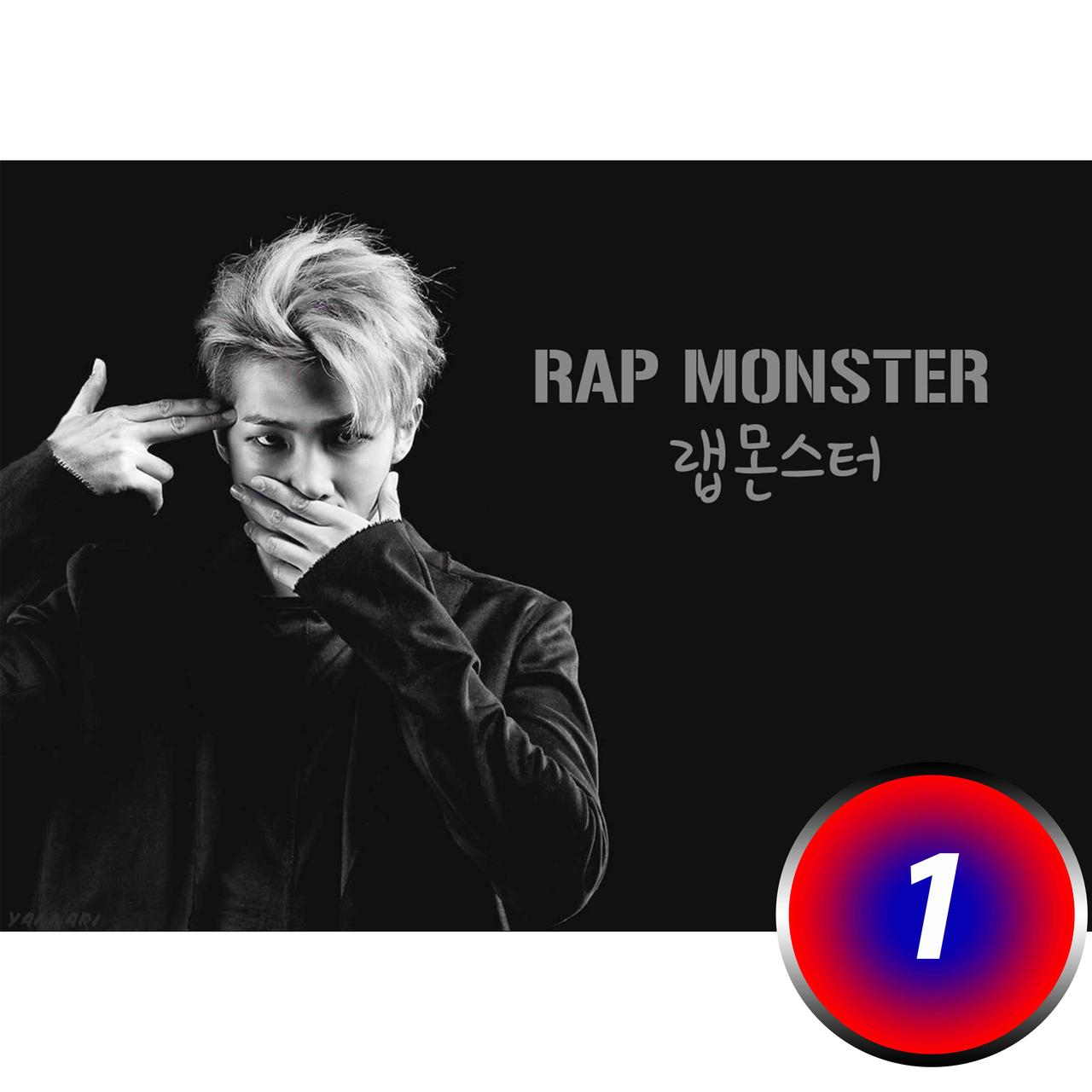 Плакат BTS | РМ Реп Монстр (RM Rap Monster), цена: 12 ₴, купить на Prom.ua