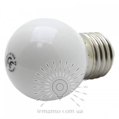 Лампочка Lemanso св-ая RGB 1W G45 E27 220V / LM3805 "Акварель" два ...