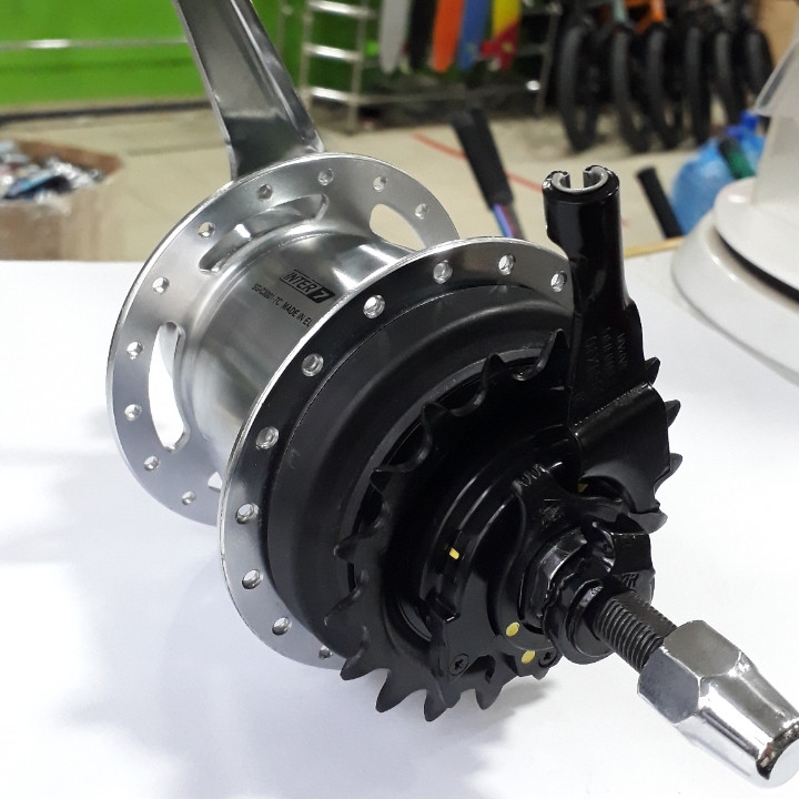 Купити Втулка планетарна Shimano Nexus SG-C3001-7C Inter-7 сіра з ...