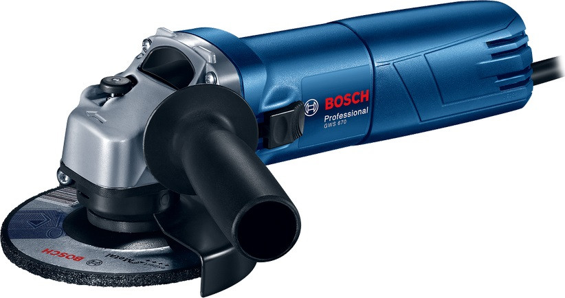 Болгарка Bosch GWS 670 Professional Сетевая, 670 Вт, 125 Мм (0601375606 ...