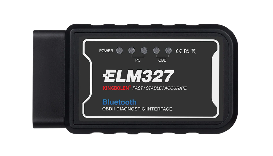 Автосканер KINGBOLEN адаптер для діагностики авто ELM327 Bluetooth v1.5 OBD-II (OBD2 ...