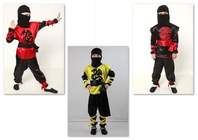 Костюм Ниндзя Самурай "Золотой дракон" ABC L (120-130 см), цена: 1299 ...