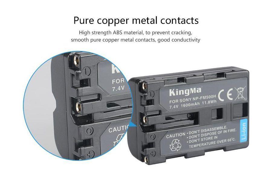 2-Pack NP-FM500H комплект из 2 аккумуляторов BestBatt Sony NP-FM500H ...