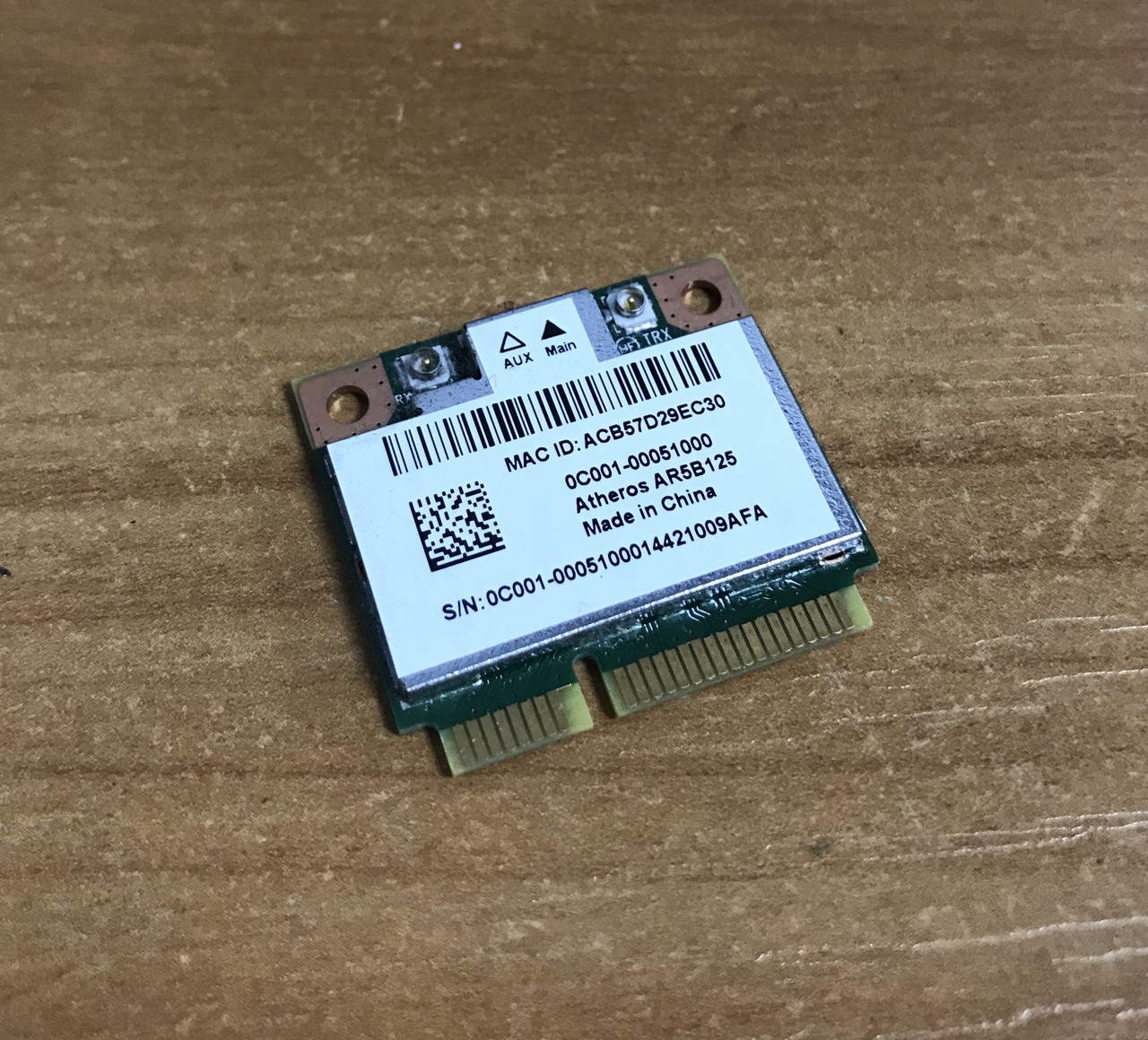 Б/У Wi Fi Модуль Atheros AR5B125 Asus X555, X555L, R556L, 0C001 ...