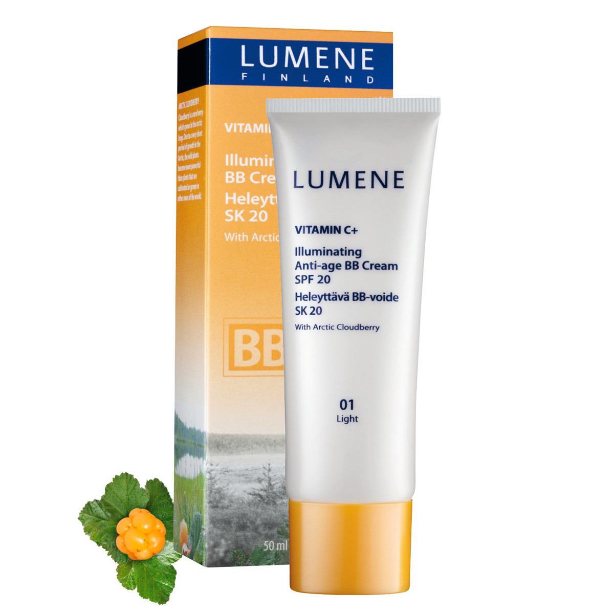 BB-крем, що робить спалахи шкіри Lumene Vitamin C BB крем SPF 20, ціна ...