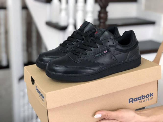 Кроссовки женские демисезонные Reebok Workout Classic Рибок Черные ...