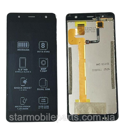 Дисплей сенсор для Sigma X-treme PQ37 (Черный): продажа, цена в Киеве ...