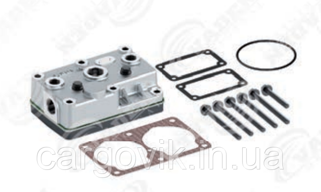 Головка компрессора в сборе KNORR, RVI Magnum, Premium, Midlum, Kerax ...