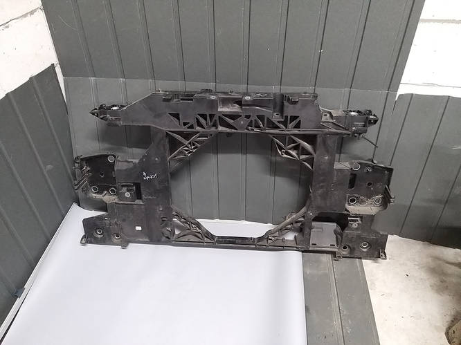 Панель передня,телевізор Renault Scenic 3 (№752100007R), цена: 3714 ...