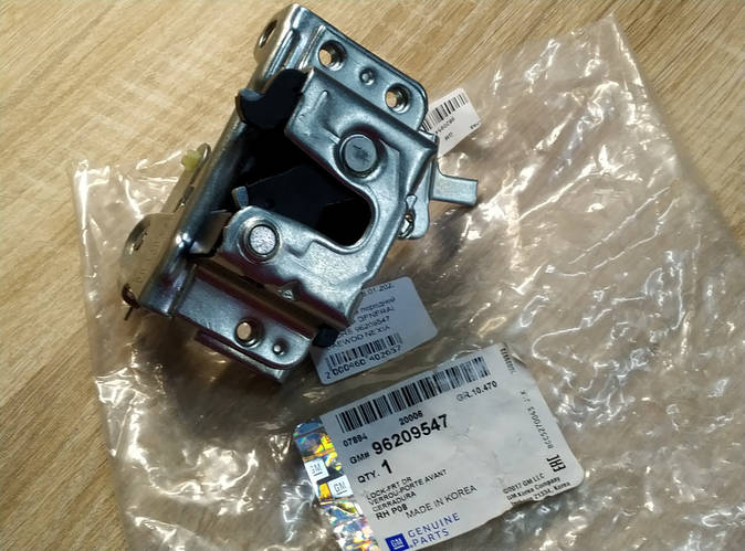 Купить Механизм замка передней правой двери GENERAL MOTORS 96209547 ...
