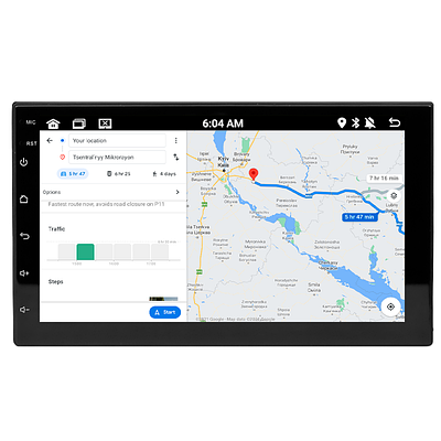 Автомобільний радіо 7 "C Android 7003a 2 DIN 1/16, ціна: 2760 ₴, купити на Prom.ua