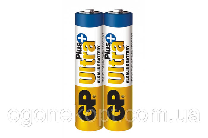 Купить Батарейка GP Ultra Plus Alkaline ААА LR03 24AUP-S2 1.5V, цена 15.17 ₴ — Prom.ua (ID ...