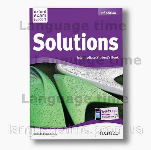 Solutions Intermediate (2nd edition) Student's Book, ціна: 210 ...