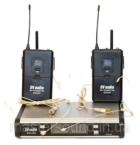 Радіосистема DV audio BGX-224 Dual (ID#1197110225), цена: 4108 ...