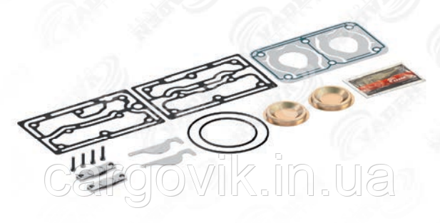 Купити Ремкомплект компресора прокладок з клапанами WABCO VOLVO FH12 ...