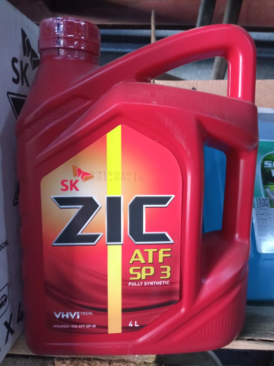 Трансмиссионное Масло ZIC ATF SP-3 Hyundai/Kia 4л. — Купить Недорого на Bigl.ua (1571256994)