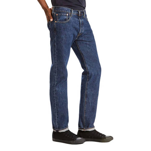 Джинси Levi's 501 Original Fit Dark Stonewash Синій (005010194) (ID ...