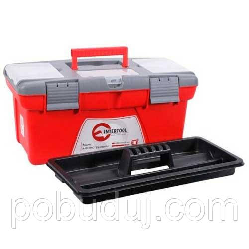 Купить Ящик для инструментов INTERTOOL 18" 480x250x230мм (BX-0418), цена 509.15 ₴ — Prom.ua (ID ...