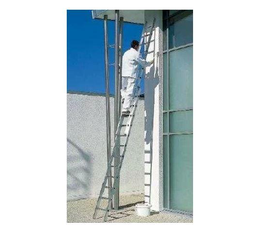 Купити Розсувна драбина 2-секційна з тросом Zarges Z100 18, ціна 10390 ...