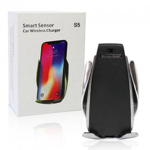 Автомобільний тримач сенсорний із функцією бездротового заряджання ...