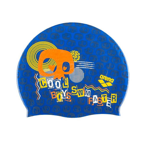 ARENA ШАПОЧКА СИЛІКОНОВА PRINT JUNIOR COOL BLUE (ID#1592660985), цена ...