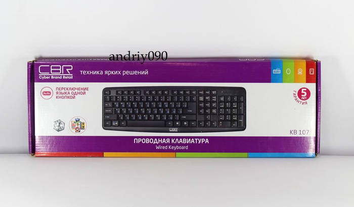 Купить Клавиатура проводная USB K107, цена 149 грн — Prom.ua (ID#1352872153)