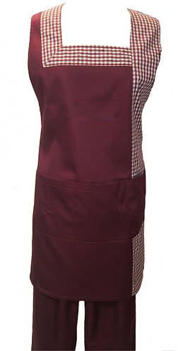 Купити Переднік перекидний зі штанами, костюм гірсько-бордовий Atteks ...