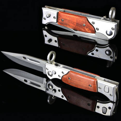 Армейский Нож Выкидной Складной Нож Тактический АК-47 (СССР). 220мм ...