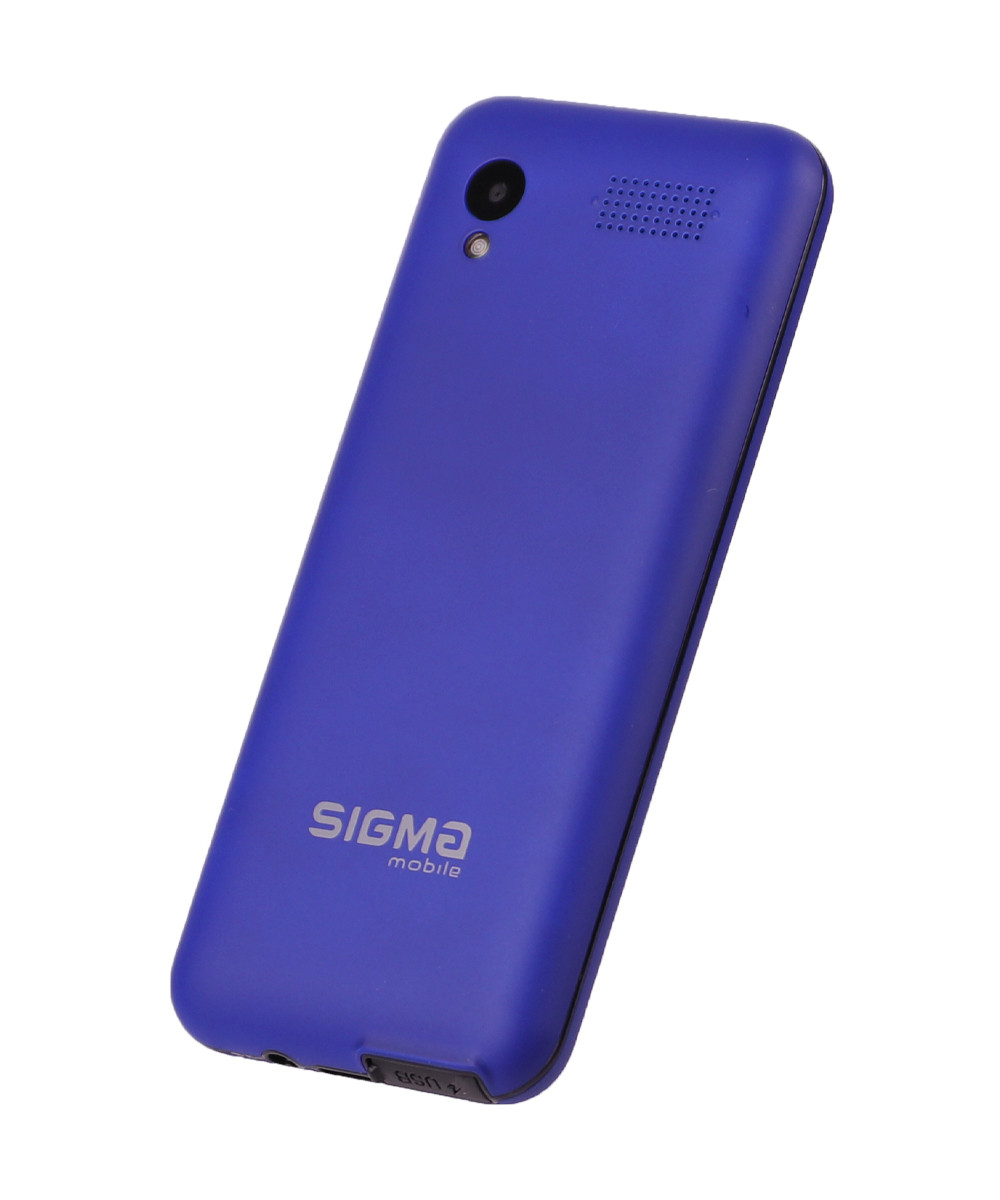 Мобильный телефон Sigma mobile X-style 31 Power синий, кнопочный, с ...