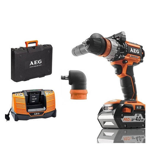 Аккумуляторная бесщеточная ударная дрель-шуруповерт AEG BSB18CBL LI ...