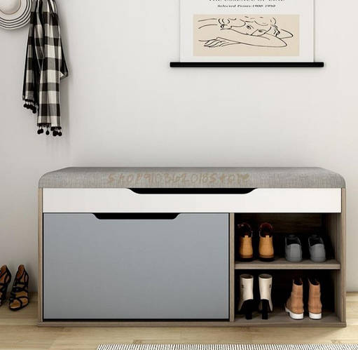 Тумба для взуття з м яким сидінням Pristigi C ціна 2895 ₴ купити на Prom Ua Україна Біла