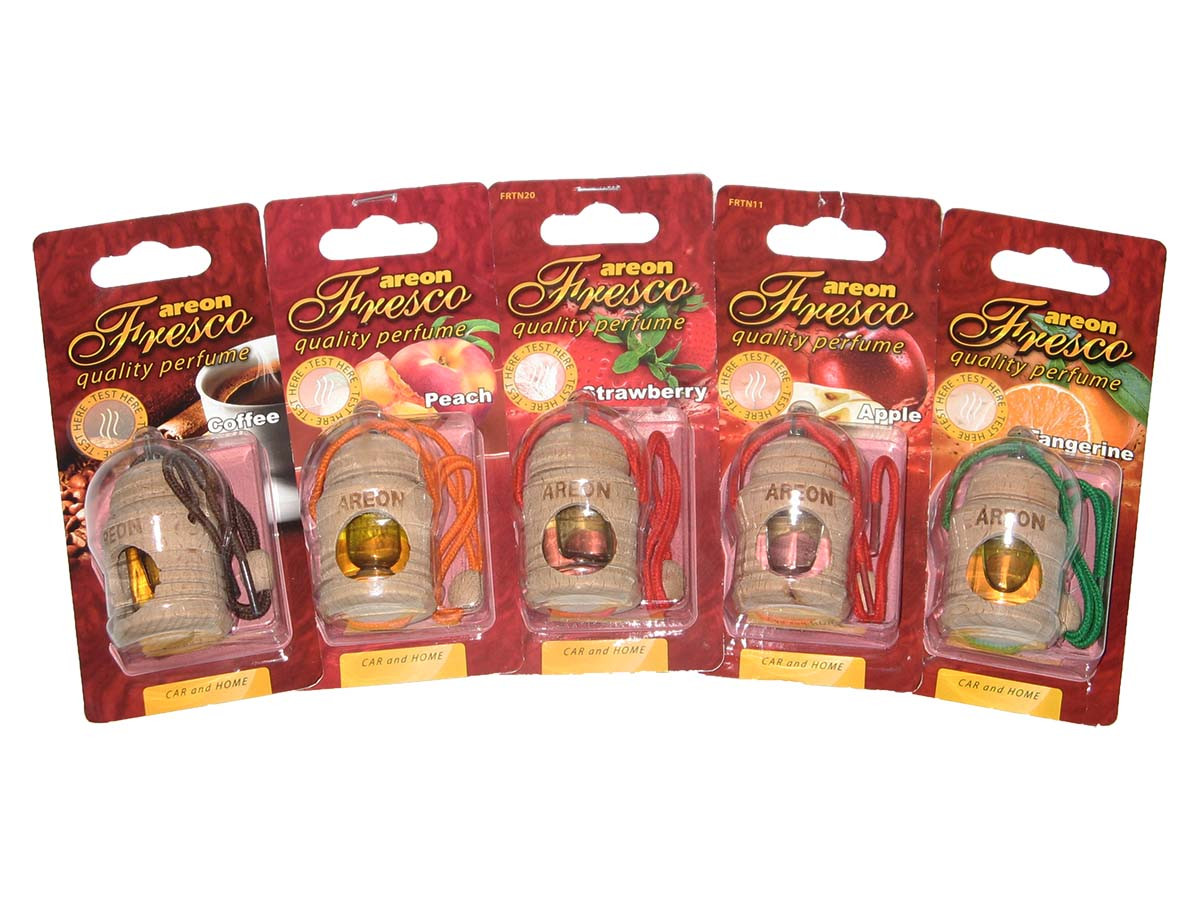 Освіжувач салону на дзеркало AREON-VIP FRESCO MIX на планшеті 4ml ...