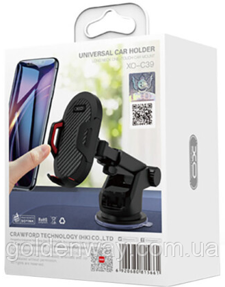 Автомобильный держатель для смартфона XO C39 на торпеду панель приборов ...