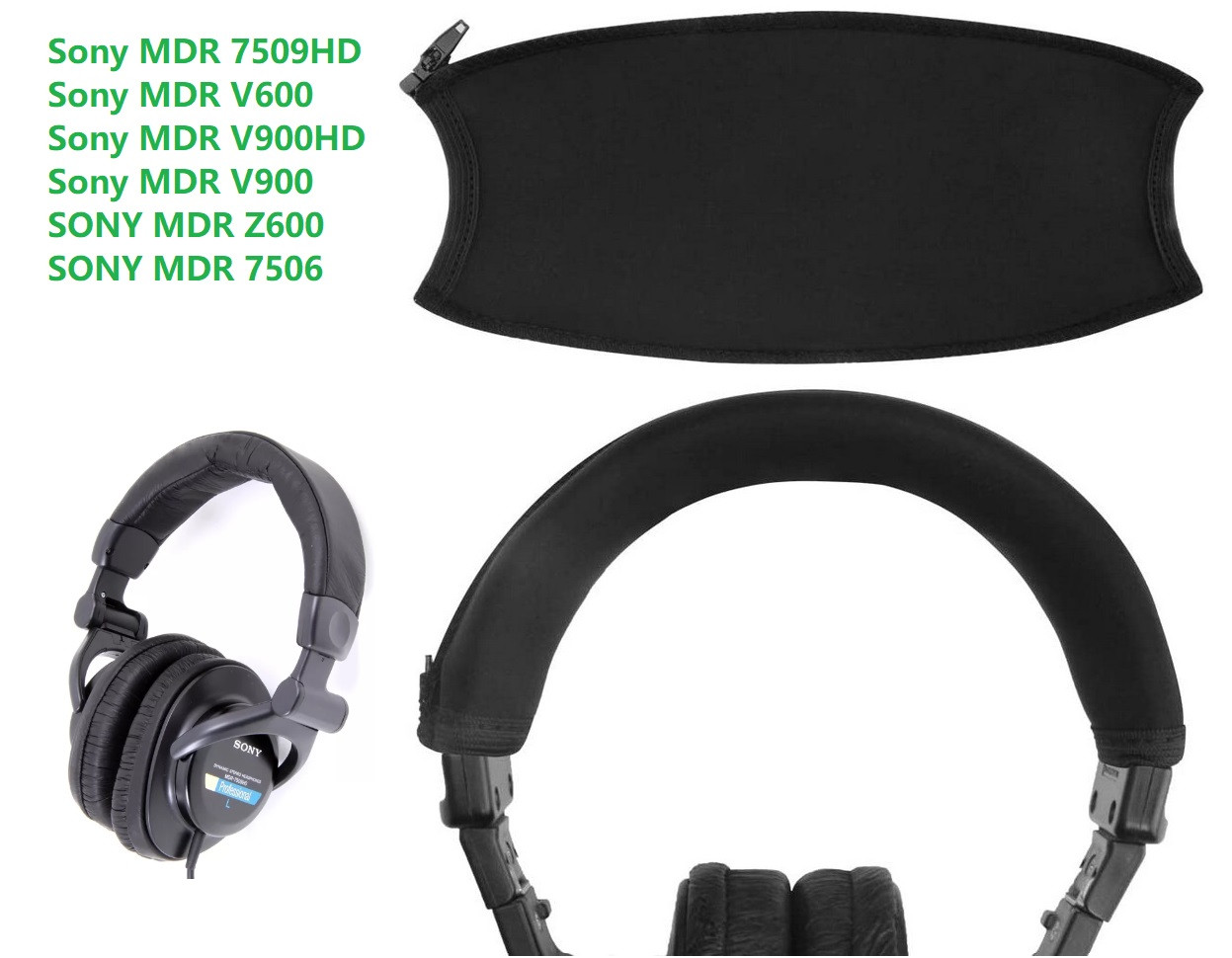 Накладка амбушюры Sony MDR 7509HD MDR V900HD MDR V600 MDR V900 Z600 (ID ...