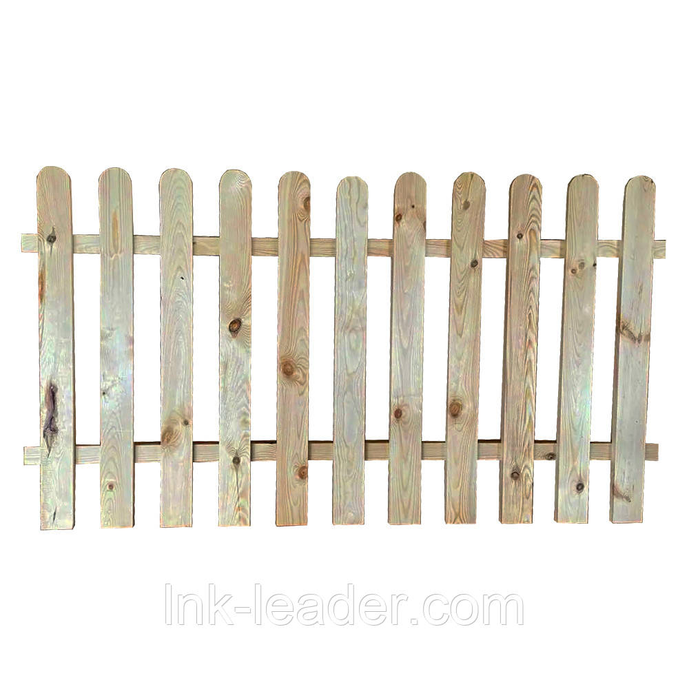 Купить Деревянный заборчик 1000*2000 мм "Сицилия" (Сосна). Цвет: Без ...
