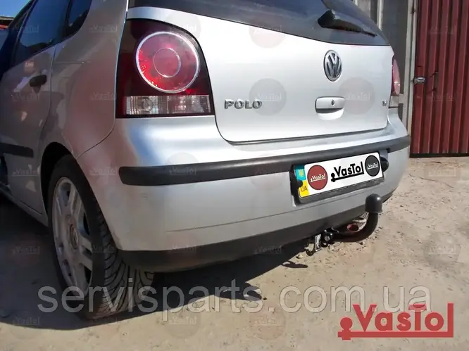Фаркоп на Volkswagen Polo 2002-2009 хетчбек (Фольксваген Поло) (ID ...