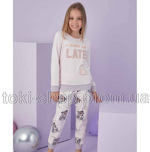 Піжама підліткова для дівчаток Sevim Туреччина бавовна (ID#1598663623 ...