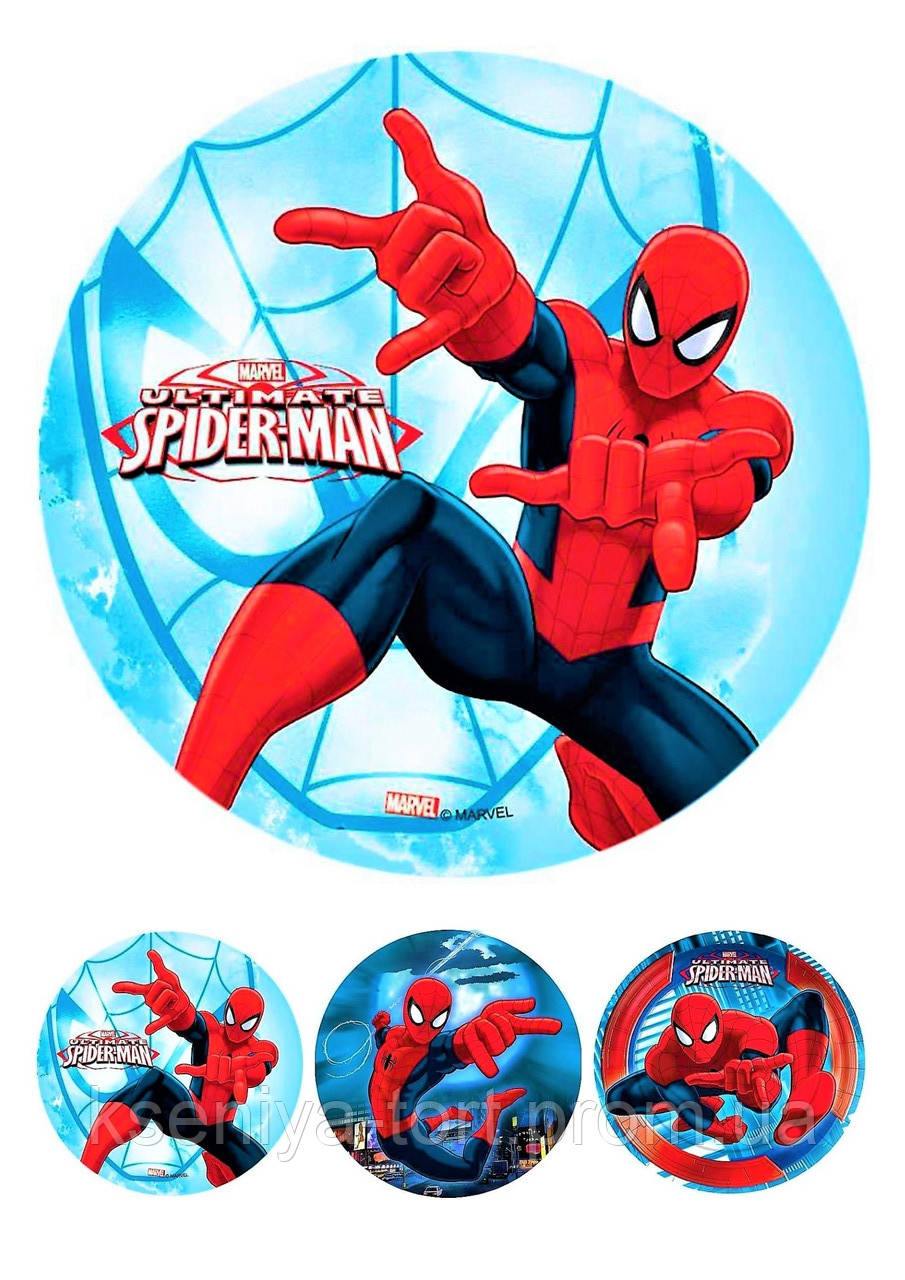 Купити Вафельна картинка ЛЮДИНА ПАВУК 6 ціна 40 ₴ Prom Ua Id 1599867900