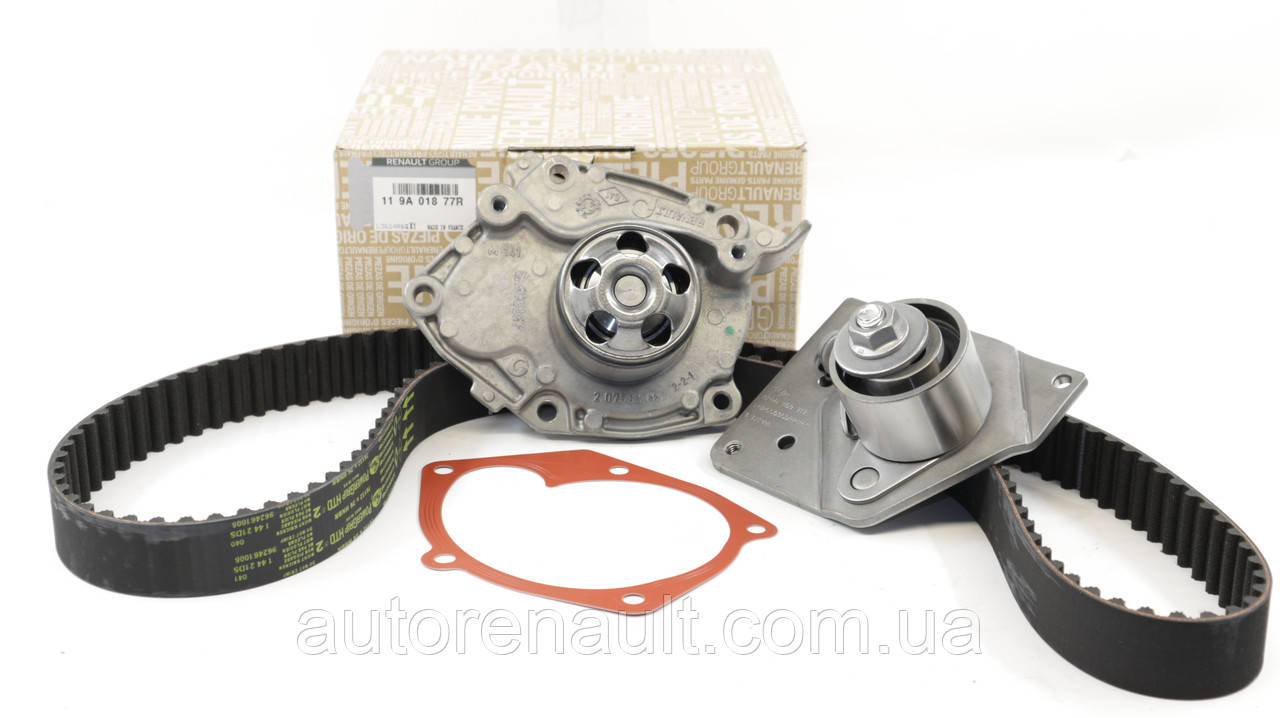 Купить Комплект ремень + ролик ГРМ на Рено Трафик 01-> 1.9dCi — Renault ...