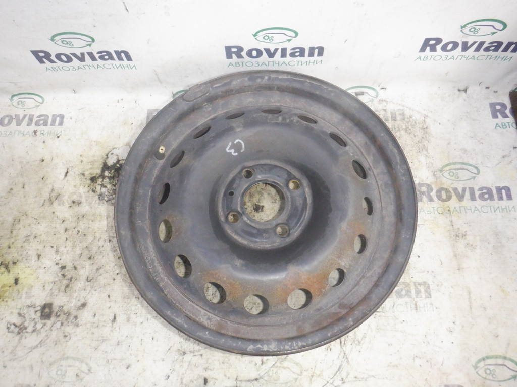 Диск сталевий R-15 Renault CLIO 3 2005-2012 (Рено Клио 3), 8200908870 ...